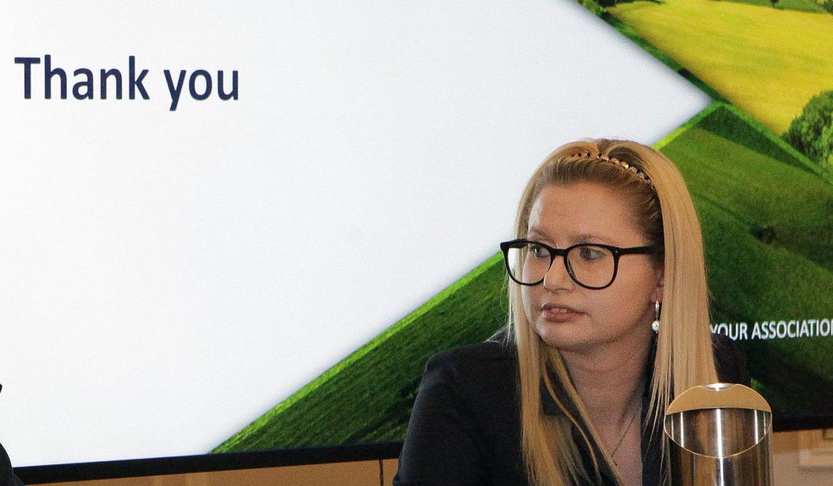 PICTURES: Louise makes history as second female to lead Limerick IFA ...