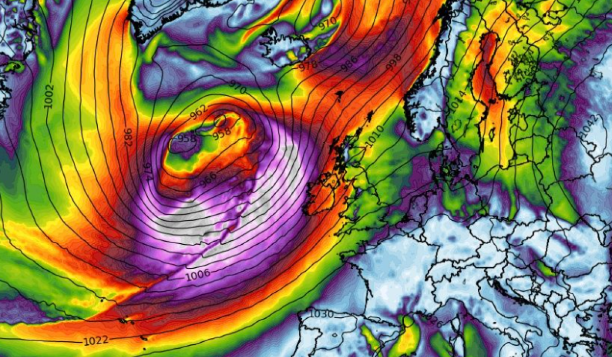ALERT: Ireland at double storm threat amid Met Eireann update in brutal ...