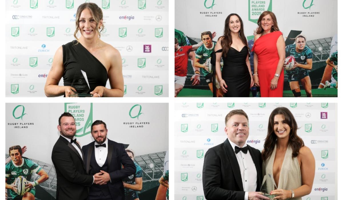 PICTURES: Glamourous night for Rugby Players Ireland Award Winners 2025 ...