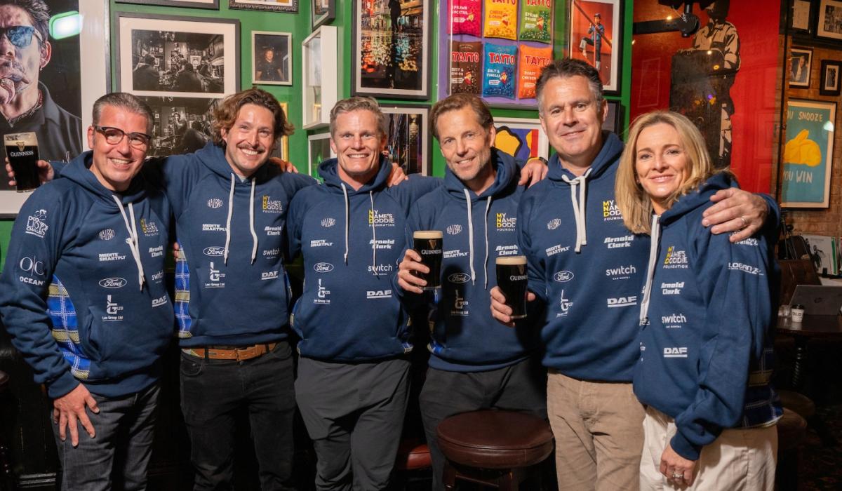 Scottish legend leads star-studded charity cycle to the home of Munster ...