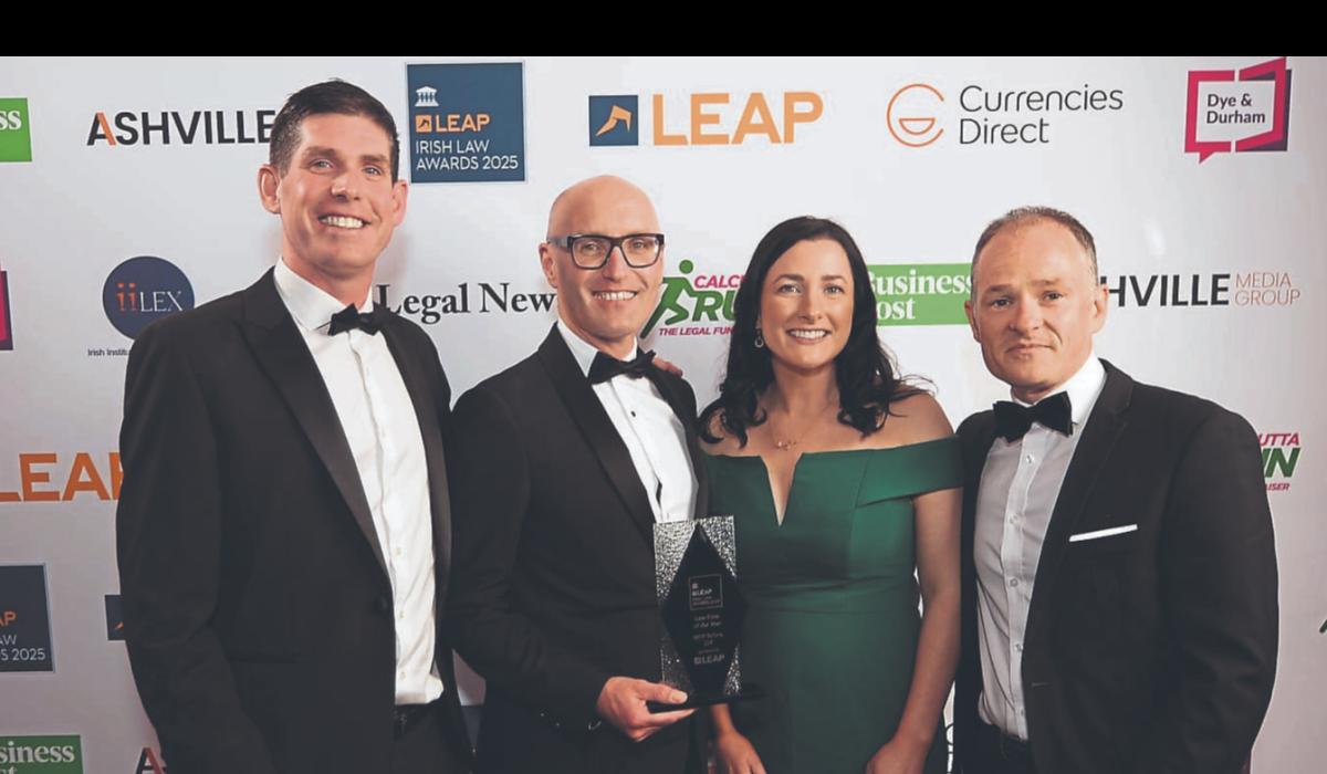 Limerick solicitors' firm wins top prize at national legal awards ...