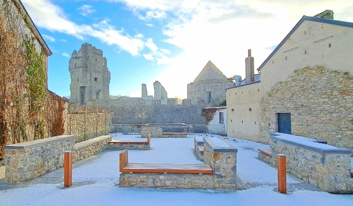 New parklet gives a riverside view of Limerick town's historic castle ...