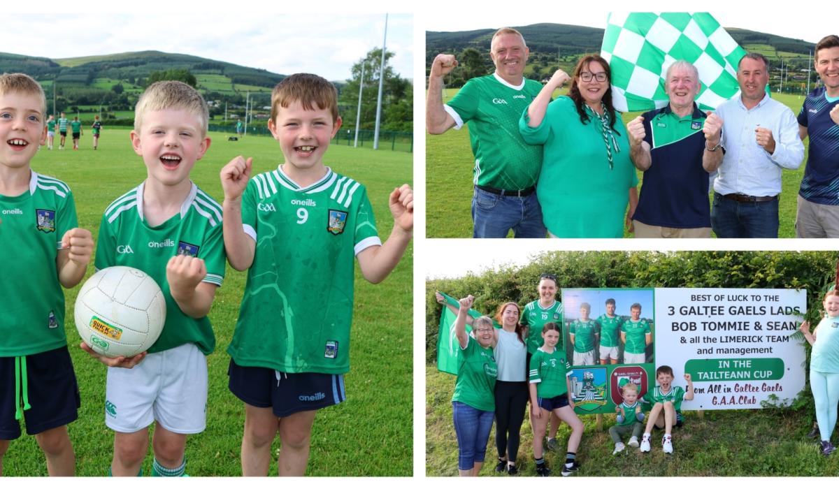 PICTURES: Galtee Gaels GAA Club cheering on the Limerick Football team ...