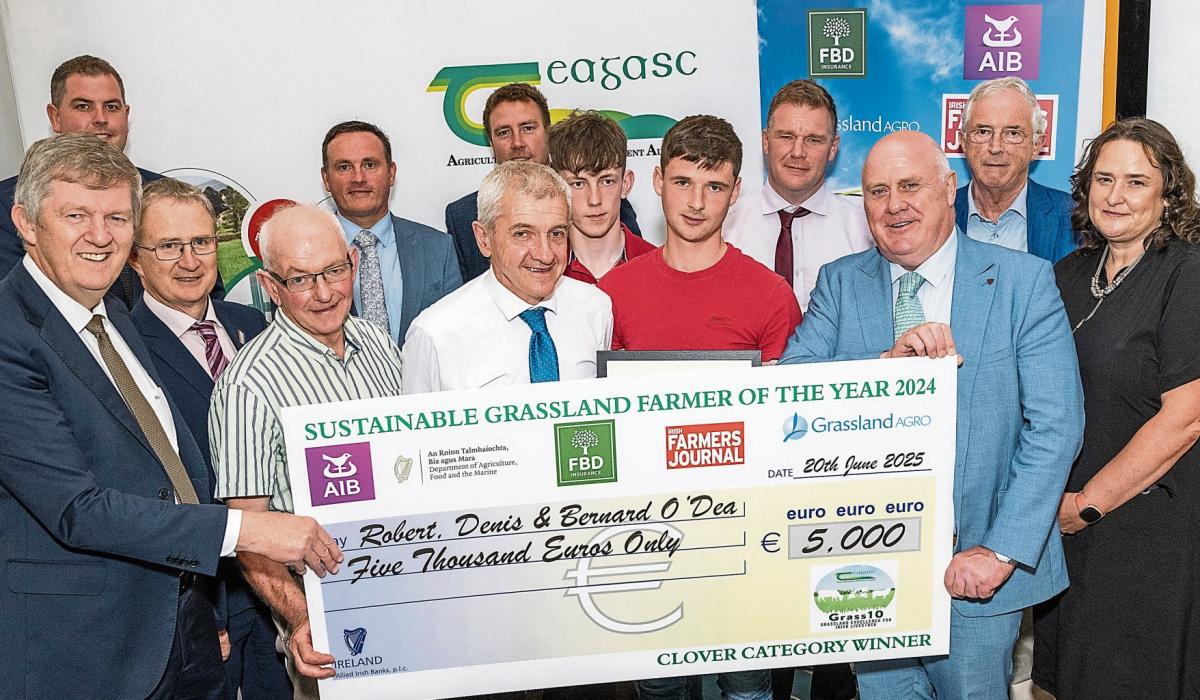 Limerick farmers are in clover after big win at grassland awards ...