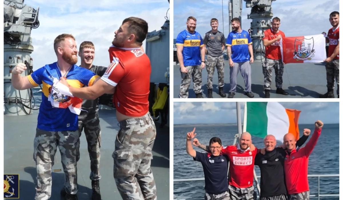 'One crew, two counties': Irish Navy sailors 'get to grips' ahead of ...