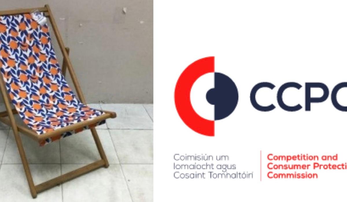 ALERT: Hundreds of deck chairs recalled by Irish retailers amid risk of ...