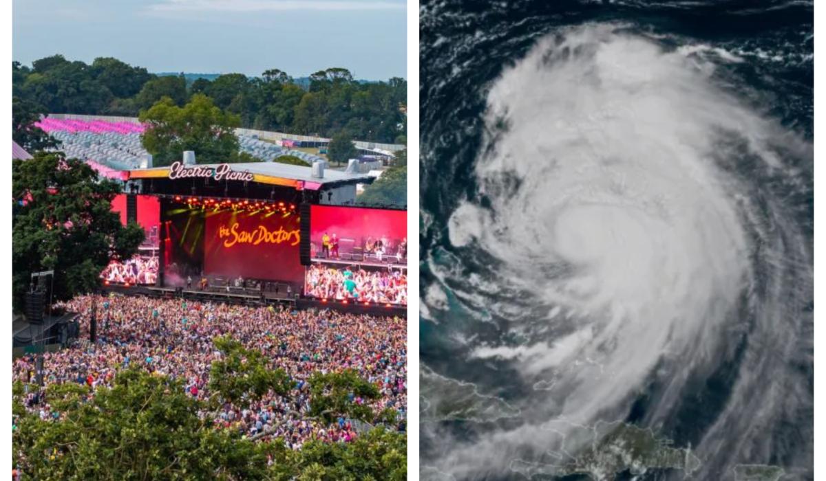 Electric Picnic weather latest: Early storm fears ease but uncertainty ...