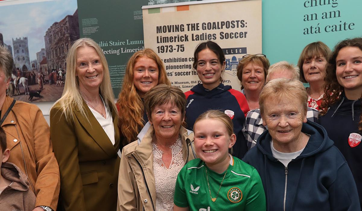 PICTURES: 'Moving The Goalposts' exhibition launched in Limerick Museum ...