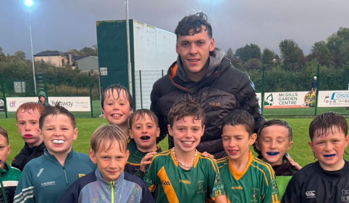 Kerry football star David Clifford teams up with Ahane GAA to train ...
