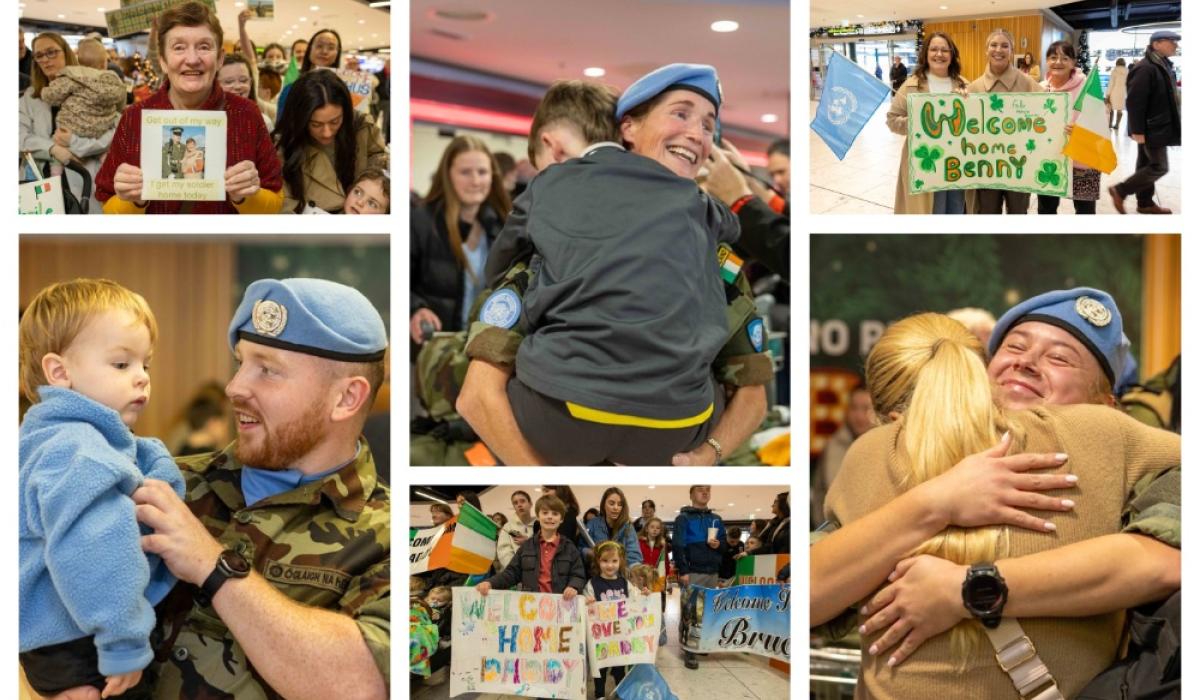 PICTURES: Emotional scenes at Dublin Airport as nearly 200 Irish ...