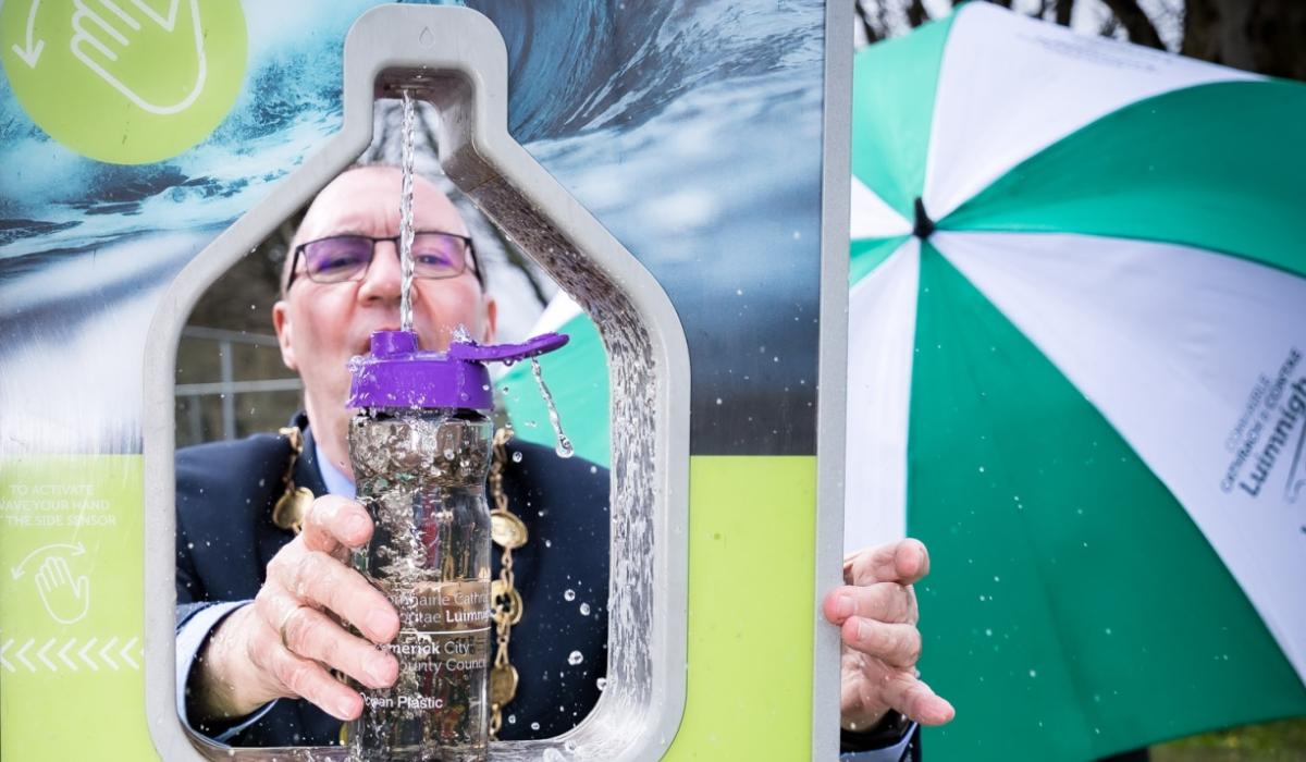 Contactless drinking water fountains launched in Limerick to mark World ...