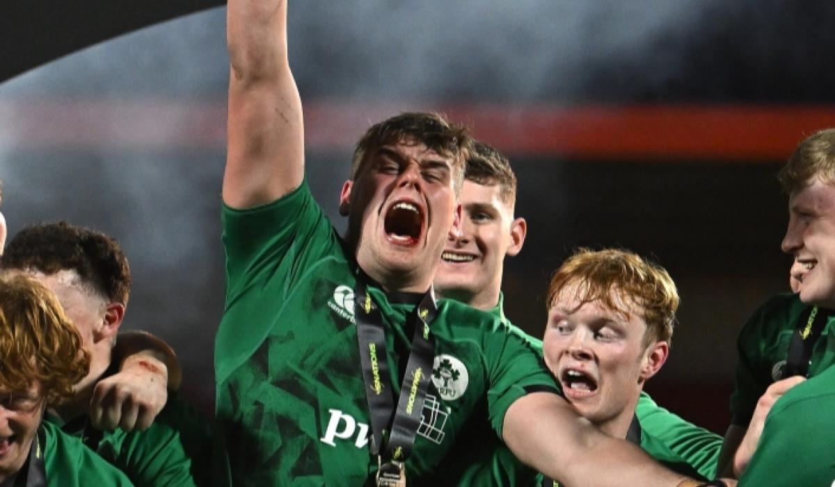 Two Munster Rugby players star as Ireland land U20 Grand Slam ...