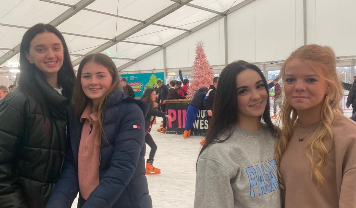 In Pictures: Limerick students enjoy festive fun at ice-rink - Page 1 ...
