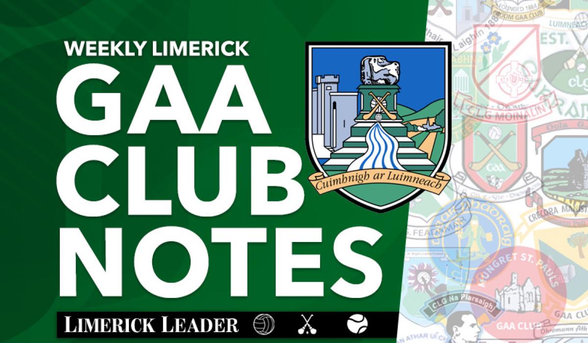 Limerick GAA notes - latest news from 16 different clubs - Limerick Live