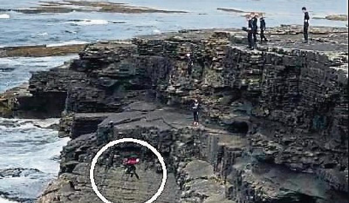 Clare County Council warns parents about children cliff-jumping in ...