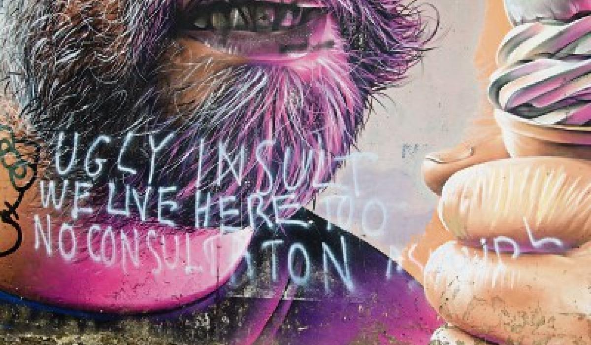 Iconic ‘eye-pop’ mural in Limerick city defaced for a third time ...