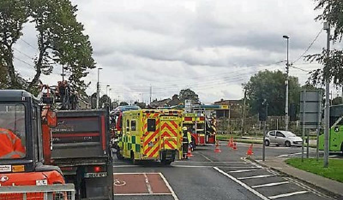 Two injured following crash between bus and car in Limerick city centre ...