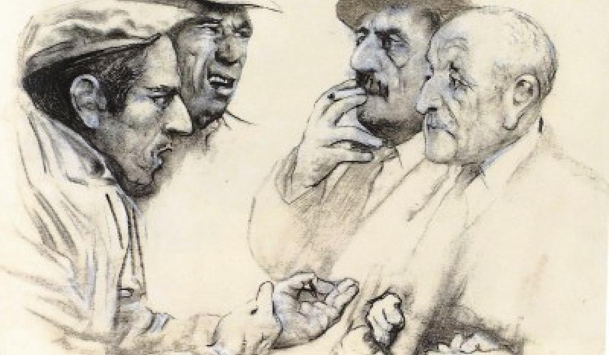 Keating sketch stands out as viewing for Limerick art auction begins ...