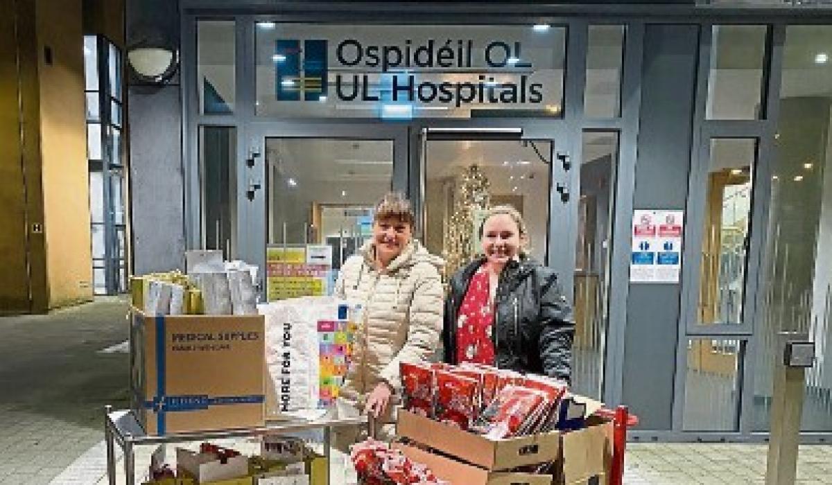 Limerick lads help donate festive goodie bags to Childrens Ark at UHL ...