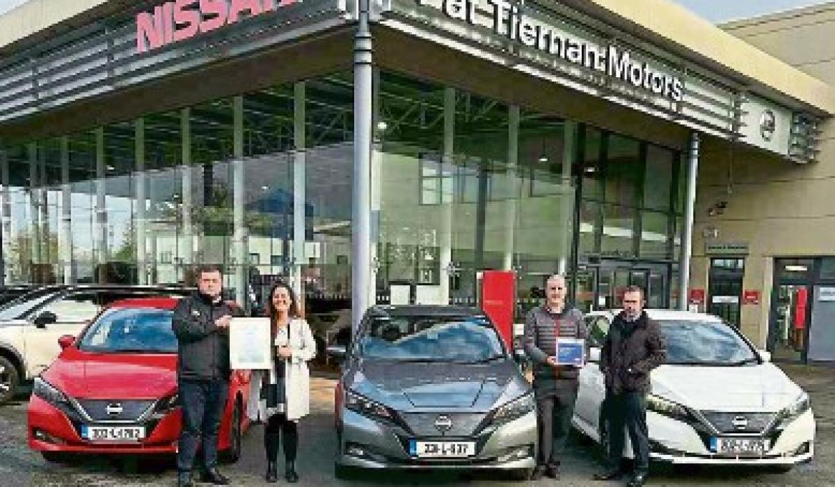 Limerick dealership drives off with top EV award - Limerick Live