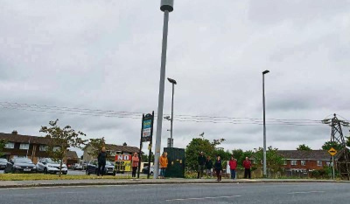 Mast demonstration against ‘eyesore’ structure in Limerick - Limerick Live