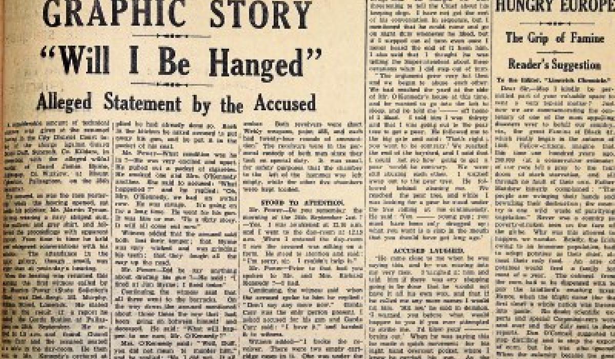 The day a shadow was cast over Pallasgreen - Limerick Live