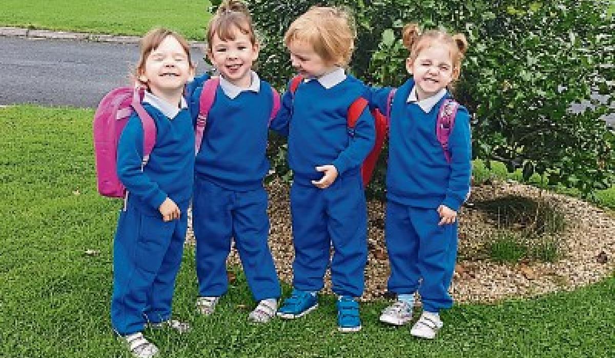 Four times the fun as Limerick quads start preschool - Limerick Live