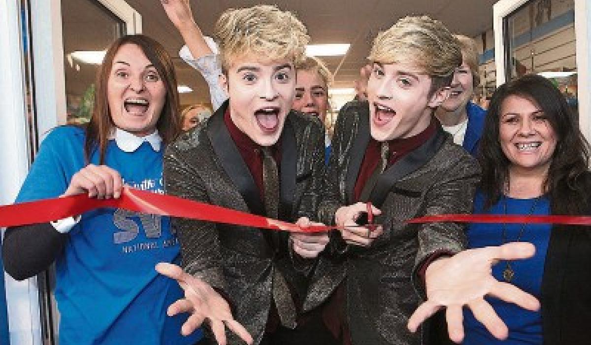 WATCH: Jedward 'come home' to Limerick to open new SVP charity shop ...