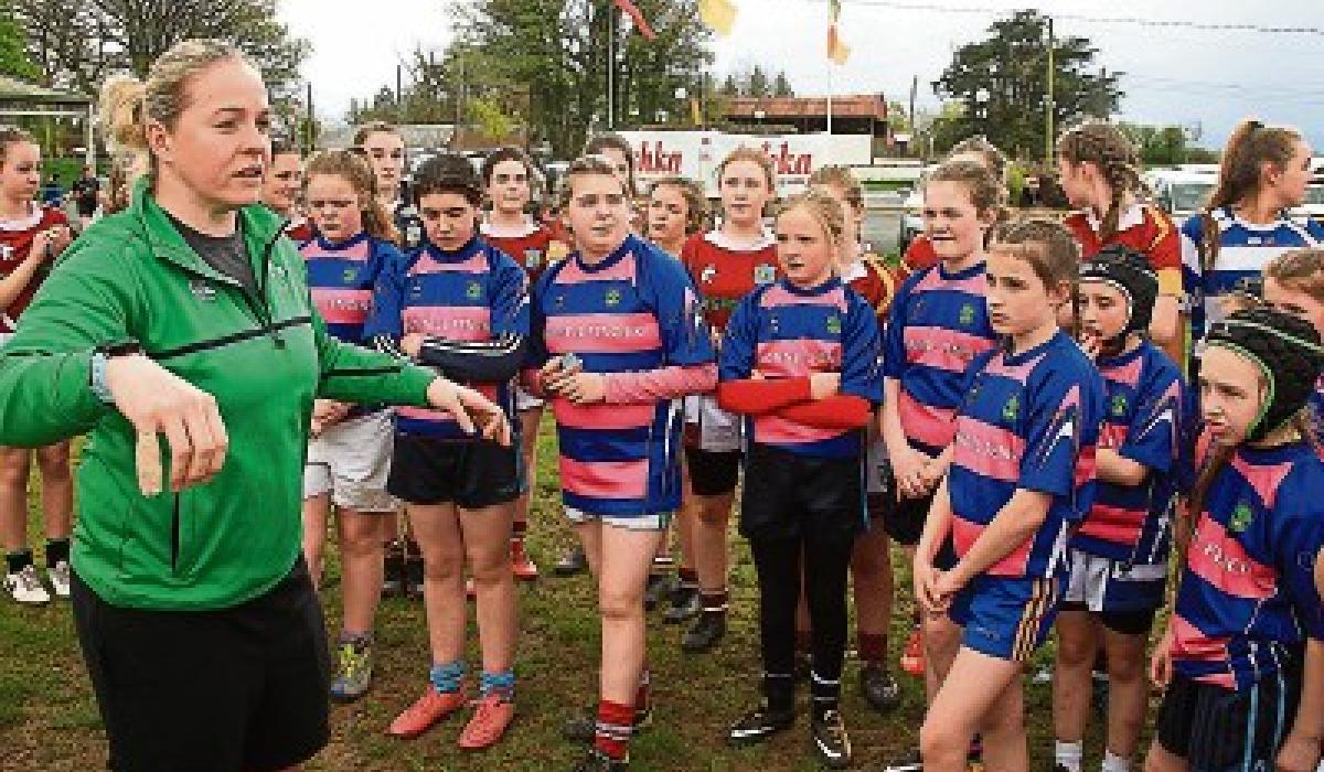 Niamh Briggs and Fiona Steed put the next generation through their ...