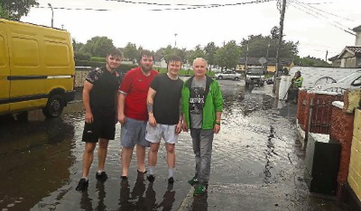 Residents battle flooding as downpours lash Limerick - Limerick Live