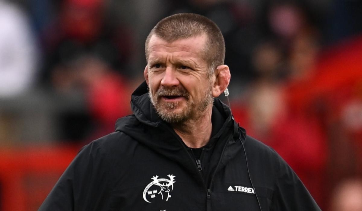 Graham Rowntree announces Munster Rugby team to face Northampton in ...