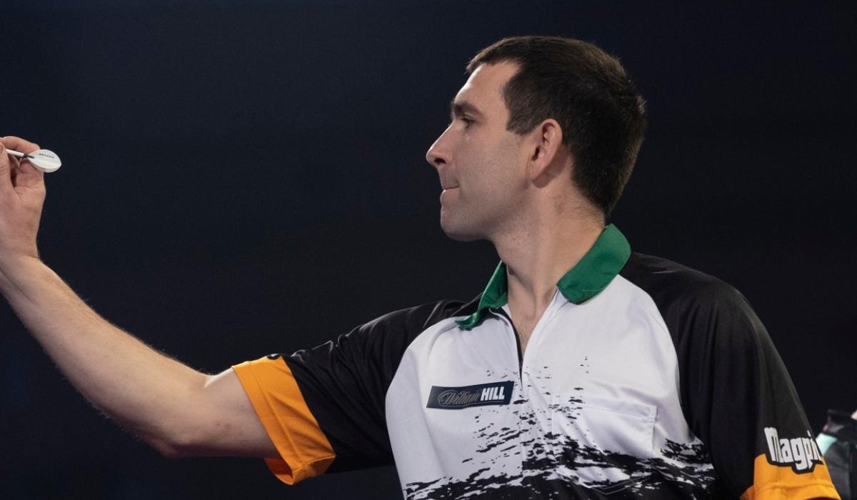 Limerick 'Magpie' William O'Connor in World Darts Championship action ...