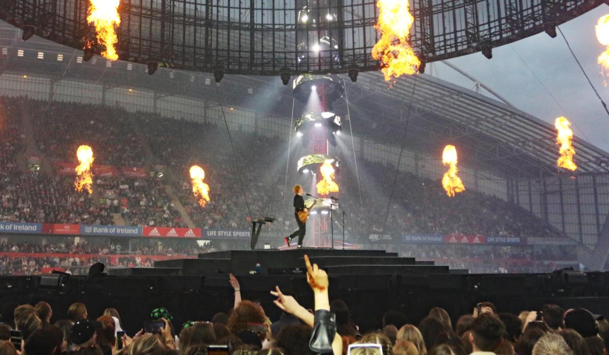 Ed Sheeran gigs deliver major financial boost to Limerick's Thomond ...