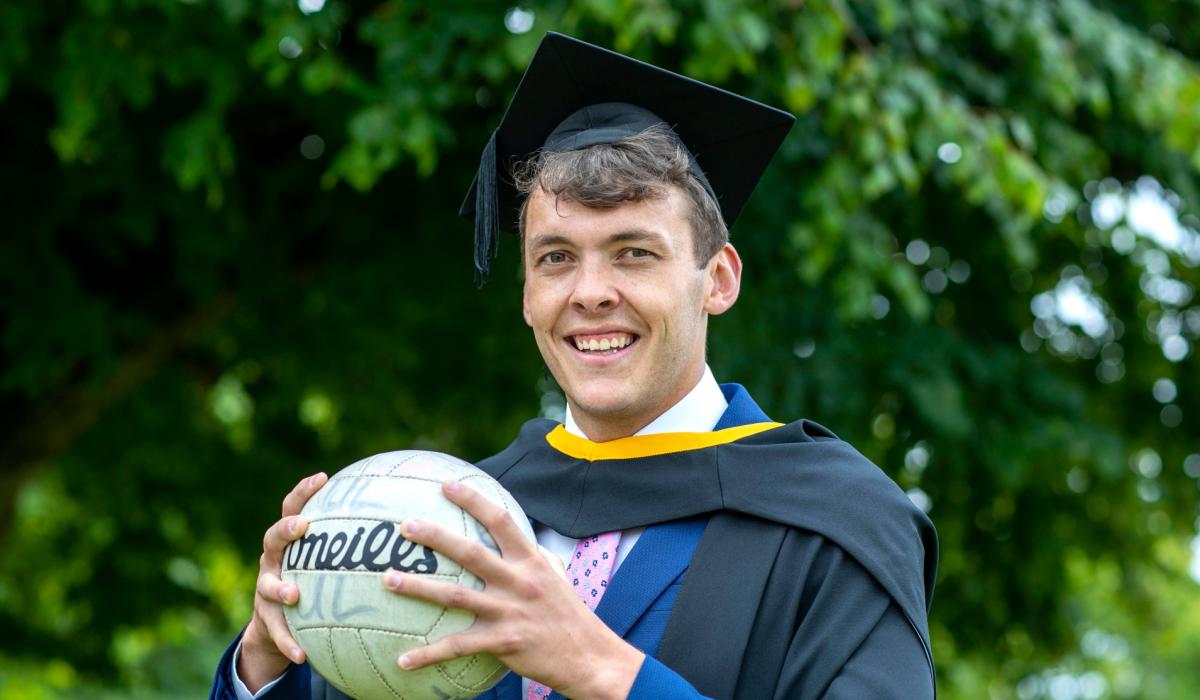 All-Ireland winning footballer David Clifford all smiles at UL graduation - Limerick Live