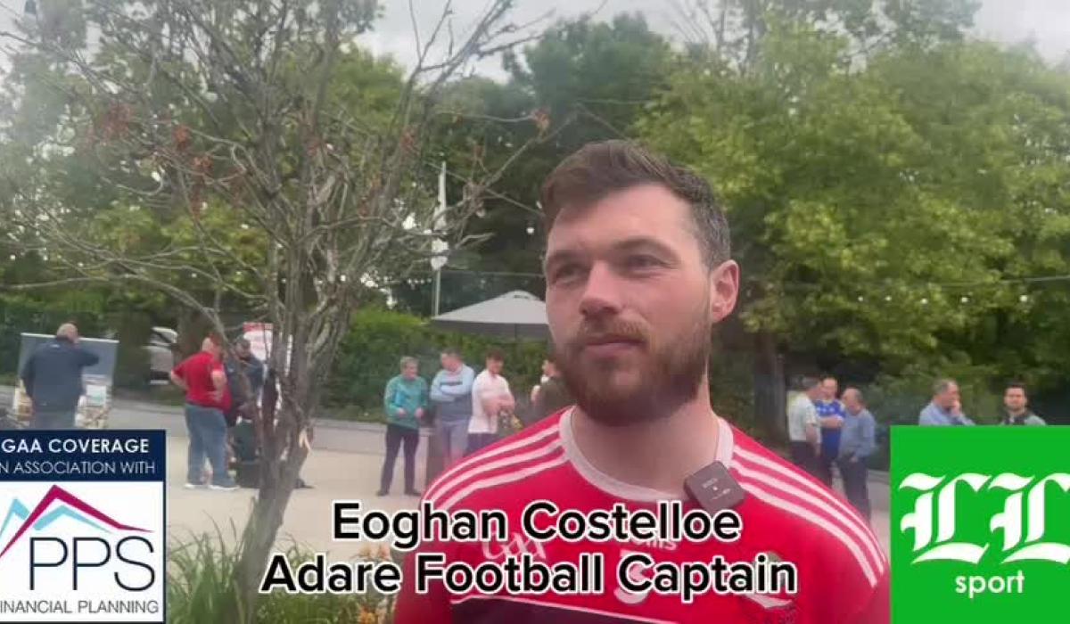 WATCH: Manager Harry Gleeson's return a huge positive for Adare senior ...
