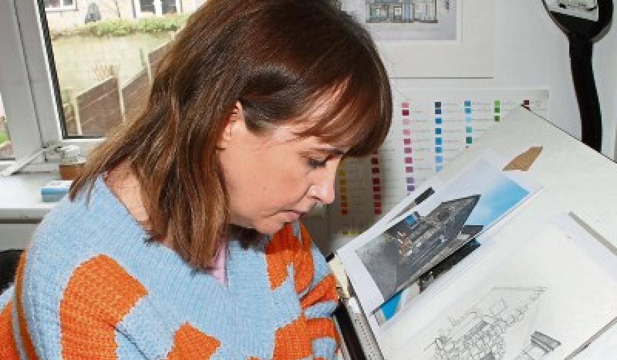 Limerick based artist brings buildings to life on her sketch pad ...