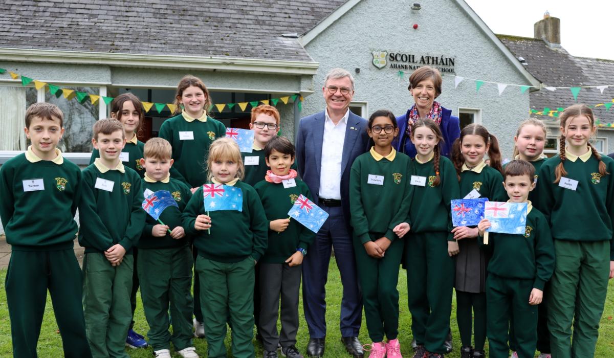 In Pictures: Special visitor for one of Limerick's oldest school's ...