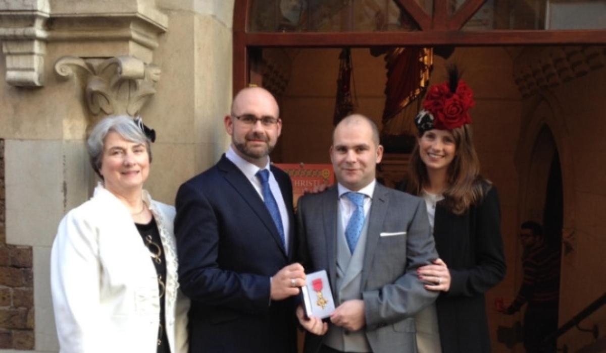 Proud Limerickman John Gilhooly brings second OBE home to Lisnagry ...