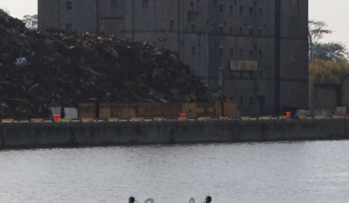 Renewable energy vessel floating at Limerick Docks - Limerick Live