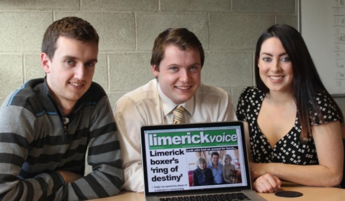 UL journalism students aiming to give a Voice to Limerick - Limerick Live