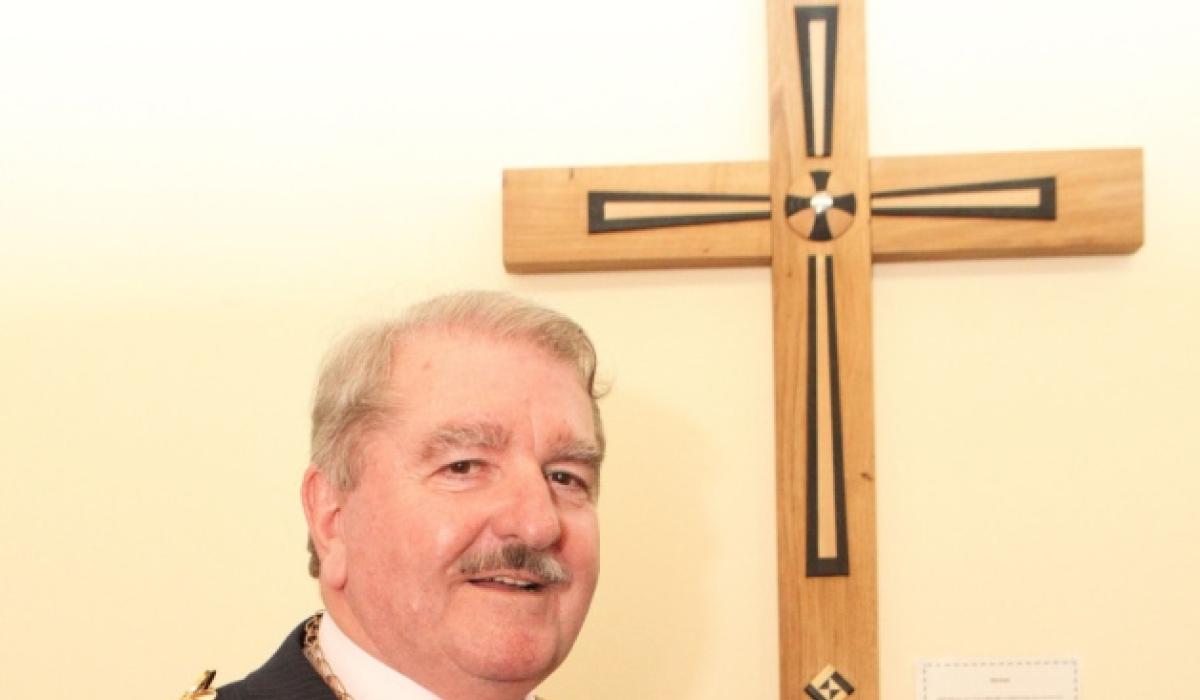 Holy row as cross is erected in Limerick council chamber - Limerick Live