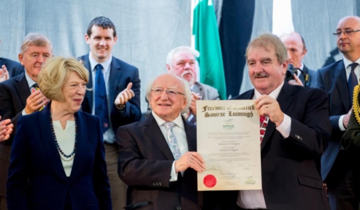 President Higgins becomes first ‘Freeman of Limerick’ - Limerick Live