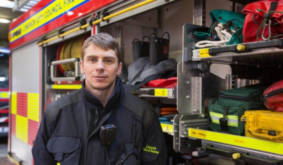 Hero fireman Eli to be nominated for bravery award - Limerick Live