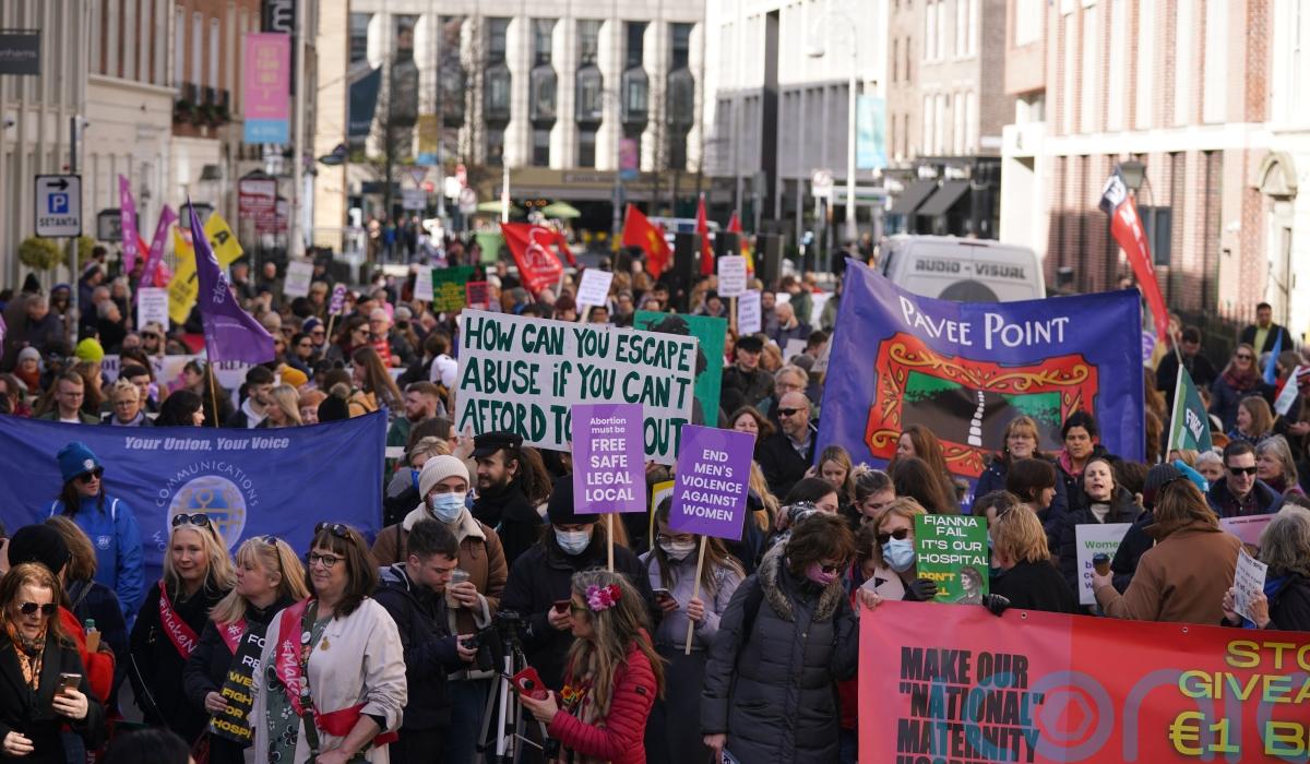 'Change is coming' - Rally hears call for govt action on women's ...