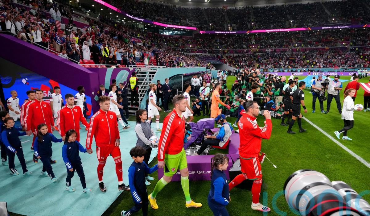 Wales team staff made to remove rainbow hats at World Cup match - Limerick Live