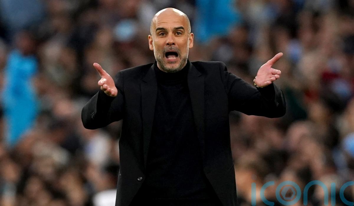 Pep Guardiola compares Man City’s title push to serving for Wimbledon ...