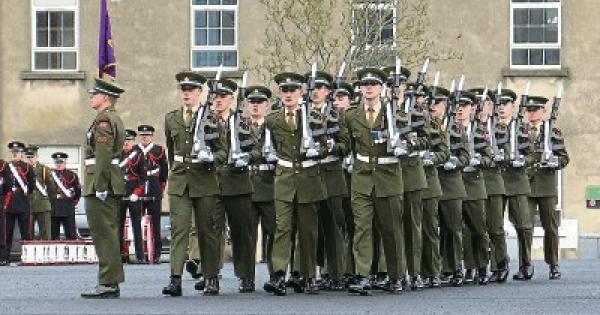 LISTEN: Standing to attention as Limerick platoon salutes a bright ...
