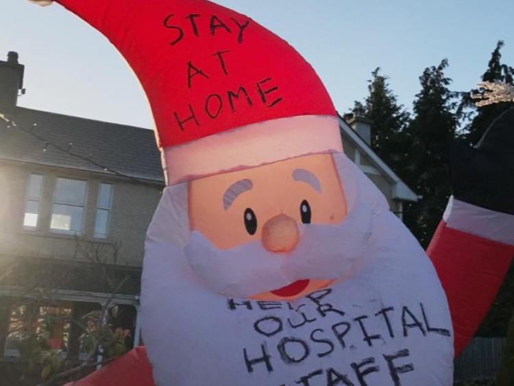 santa-claus-comes-to-town-to-say-stay-at-home-limerick-leader