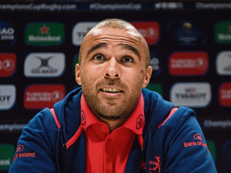 Munster Rugby's Simon Zebo to decide on future in November - Limerick ...