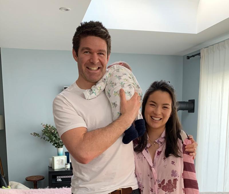 Baby joy for Munster star Billy Holland and wife Lanlih - Limerick Live